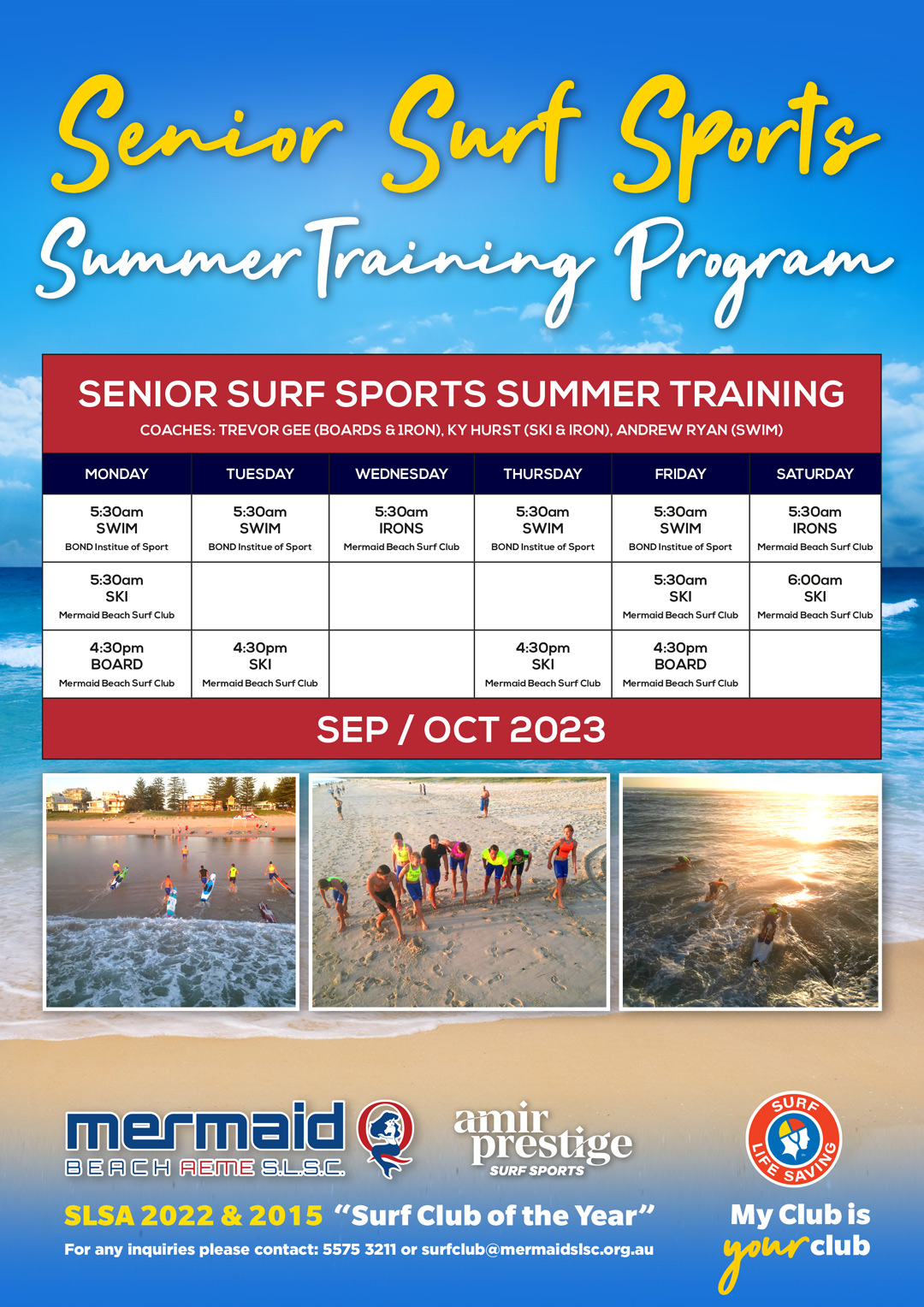 Surf Sports - Mermaid Beach Surf Life Saving Club
